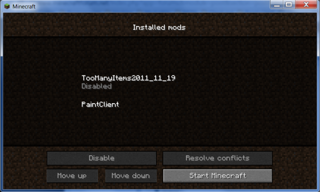 [Outil] Mod Manager - Minecraft.fr