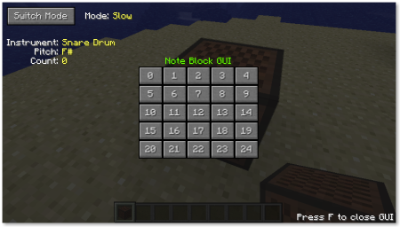 [1.2.3] Note Block Display - Minecraft.fr