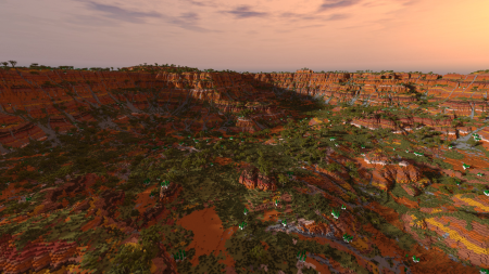 Canyon Lands (Red Dead Redemption) - Minecraft.fr