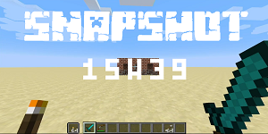 Snapshot 15w39c - Minecraft.fr