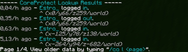 CoreProtect – Plugin Minecraft – 1.8 → 1.20 - Minecraft.fr