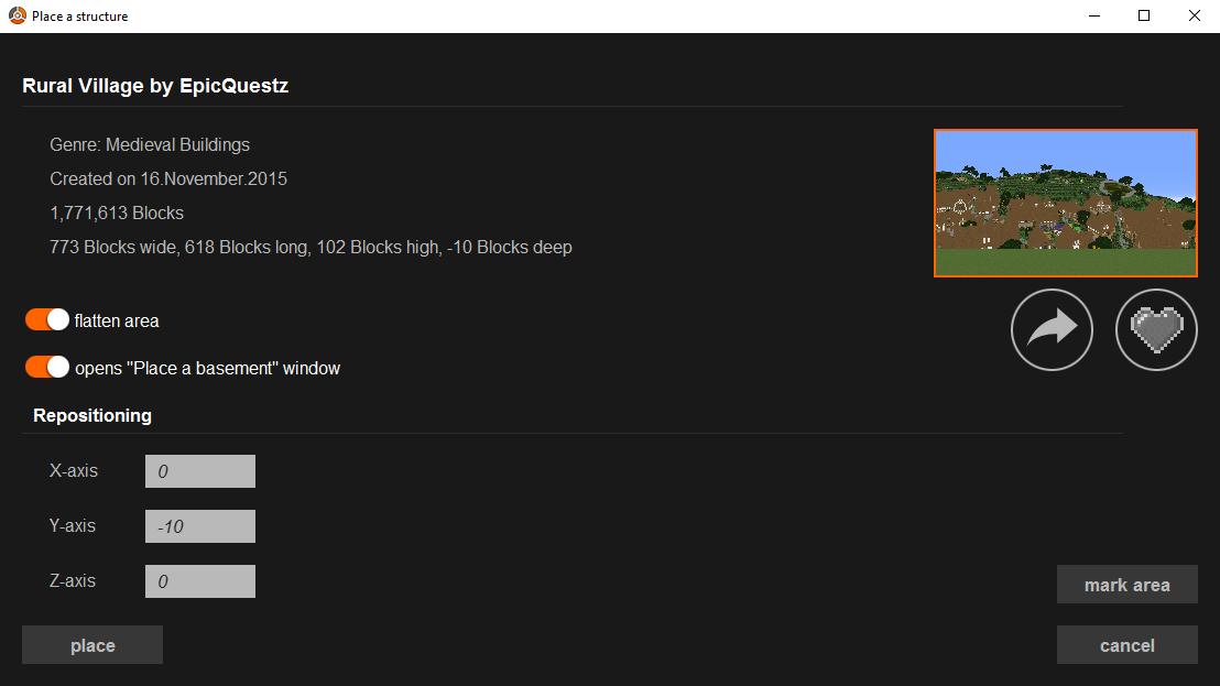 Instant Structures Mod (ISM) - Minecraft.fr