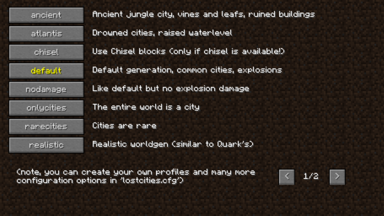 [Mod] The Lost Cities - 1.10.2 → 1.16.5 • Minecraft.fr