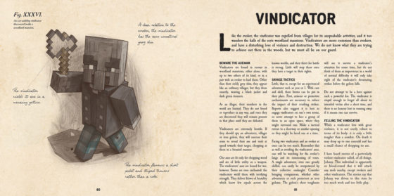 Mobestiary : Un nouveau livre Minecraft officiel ! - Minecraft.fr