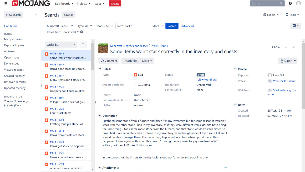 Minecraft : Comment signaler un bug à Mojang ? - Minecraft.fr