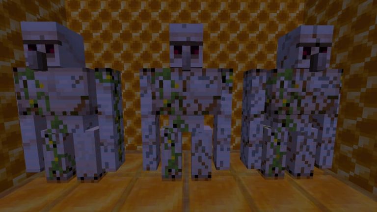 Golem de fer Minecraft : comment en faire ? Où en trouver ? Que font ...
