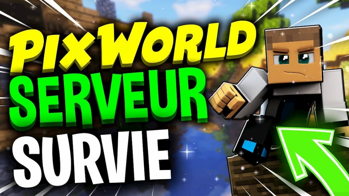 PixWorld - Présentation Serveur Minecraft Survie 1.15 • Minecraft.fr