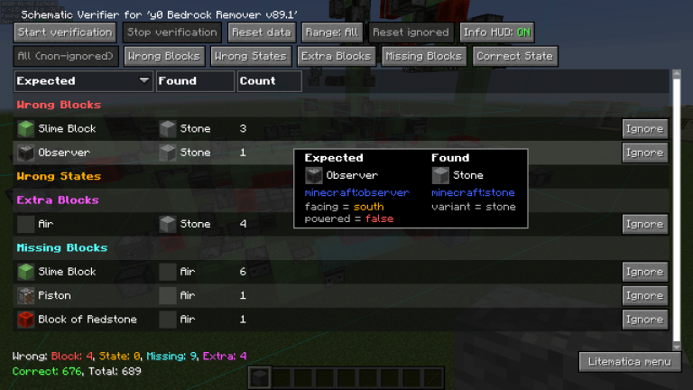 Litematica Minecraft 1.21.11 : Remplaçant de Schematica - Minecraft.fr