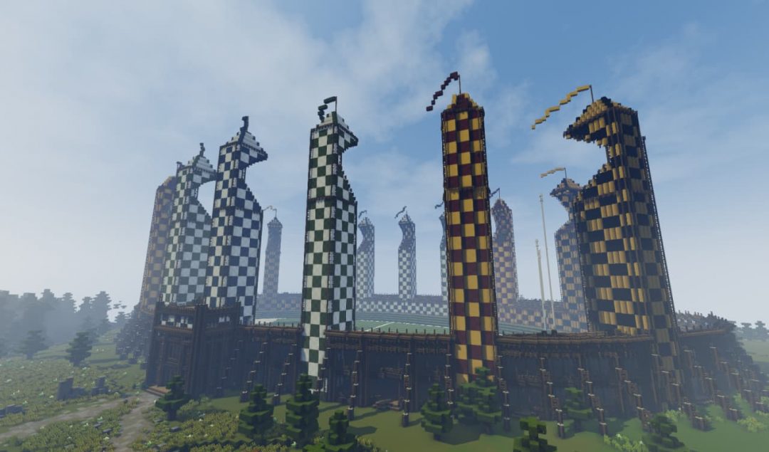 Harry Potter (Poudlard / Hogwarts) - Map Minecraft - Minecraft.fr