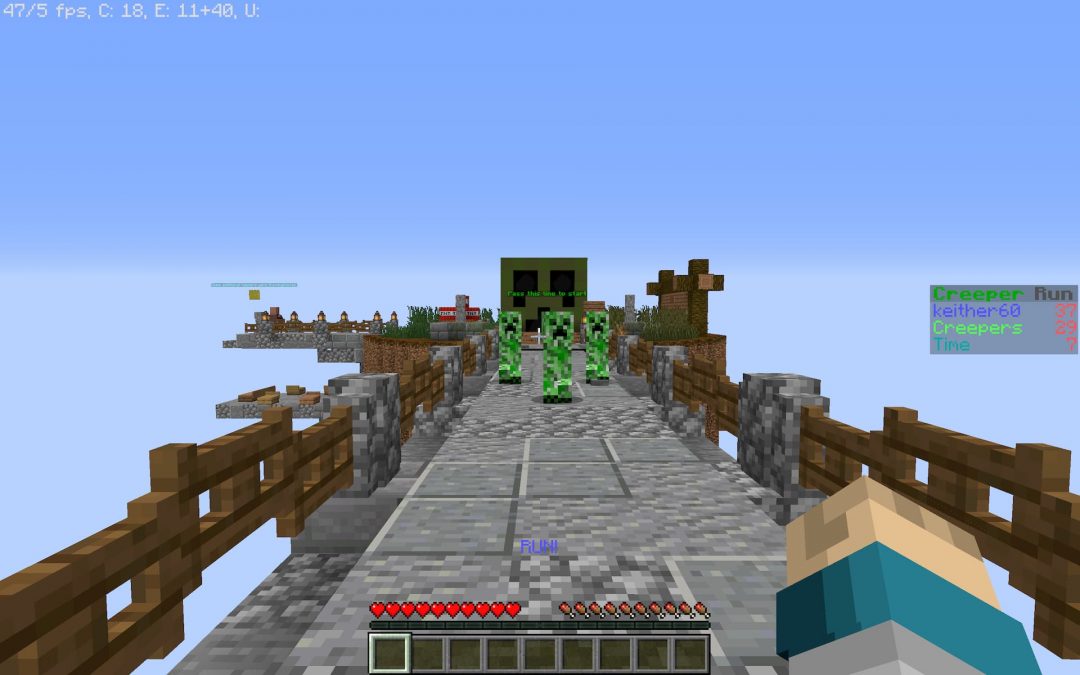 [Map] Creeper Run - 1.15.2 - Parkour - Minecraft.fr