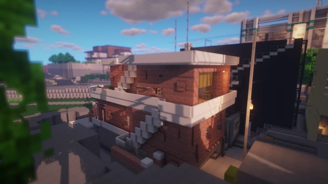 Map Minecraft : Maisons du film "Parasite" - Minecraft.fr