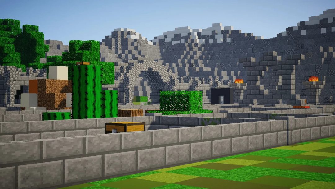 Noob VS Pro - Map Minecraft - 1.15 → 1.16 - Minecraft.fr