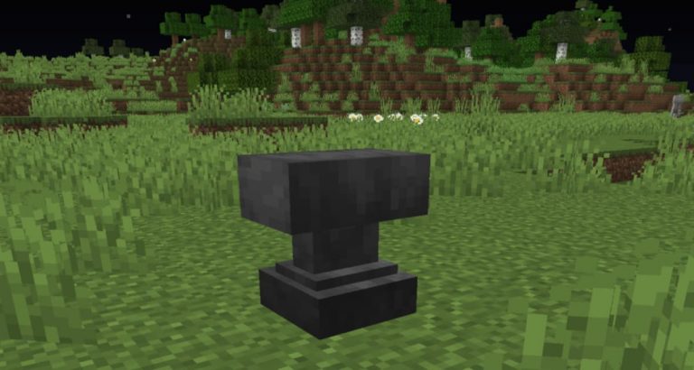 Comment faire et utiliser une enclume dans Minecraft ? | Minecraft.fr