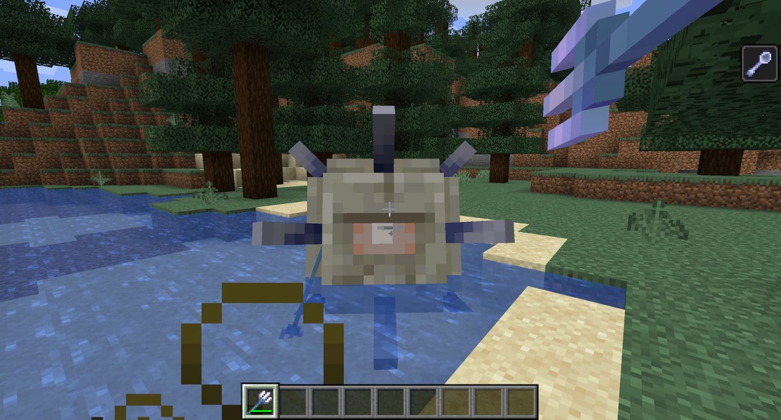 Empalement (Impaling) - Enchantement Minecraft ※ Minecraft.fr