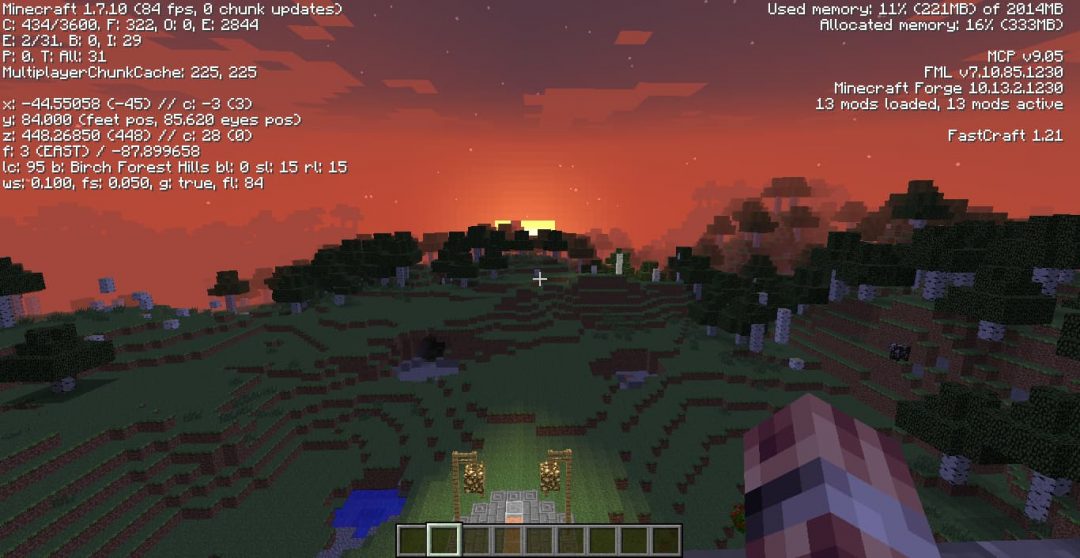 Better FPS - Mod Minecraft - 1.7.10 → 1.12.2 - Minecraft.fr