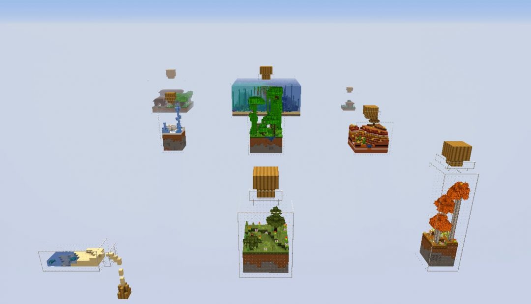 World In a Jar: REMASTERED - Map Minecraft - 1.16 → 1.18 - Minecraft.fr