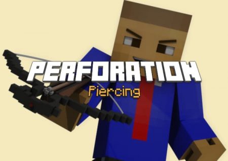 Perforation / Piercing - Enchantement Minecraft ※ Minecraft.fr