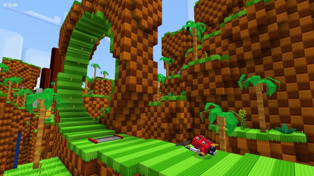 Sonic débarque sur Minecraft Bedrock en DLC - Minecraft.fr