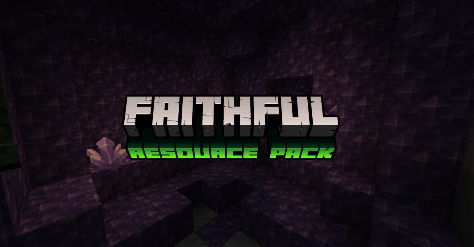 Faithful - Texture Pack Minecraft : 1.8 → 26.1 - Minecraft.fr