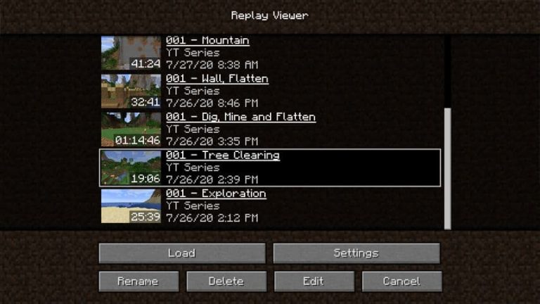 Replay Mod - Mod - 1.7.10 → 1.21 - Minecraft.fr