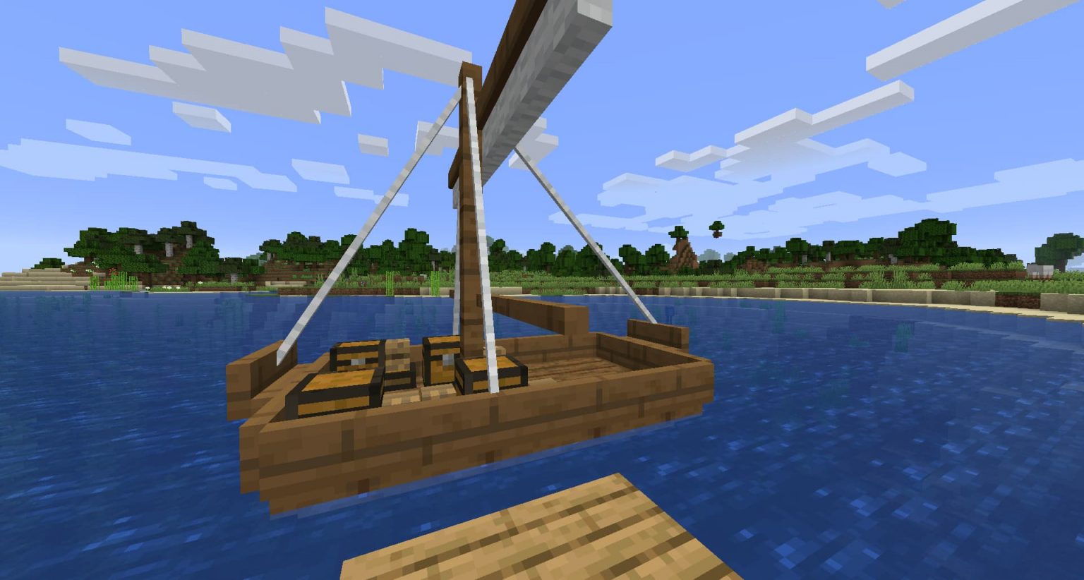 Small Ships – Mod Bateau – 1.16.5 → 1.21.1 - Minecraft.fr