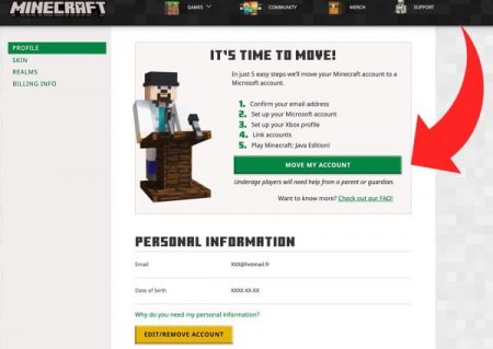 Comment migrer son compte minecraft vers microsoft ?- Minecraft.fr