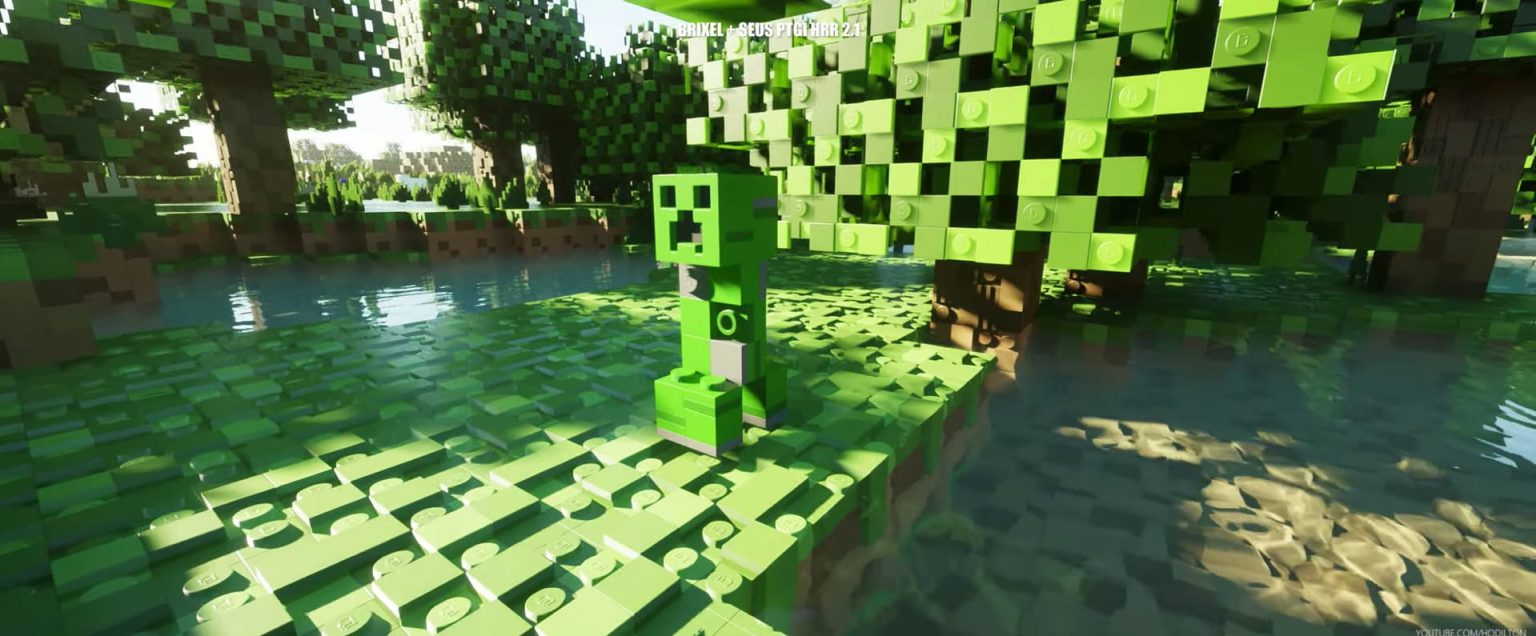 Brixel - Pack de Textures Minecraft LEGO - 1.20 / 1.21 - Minecraft.fr