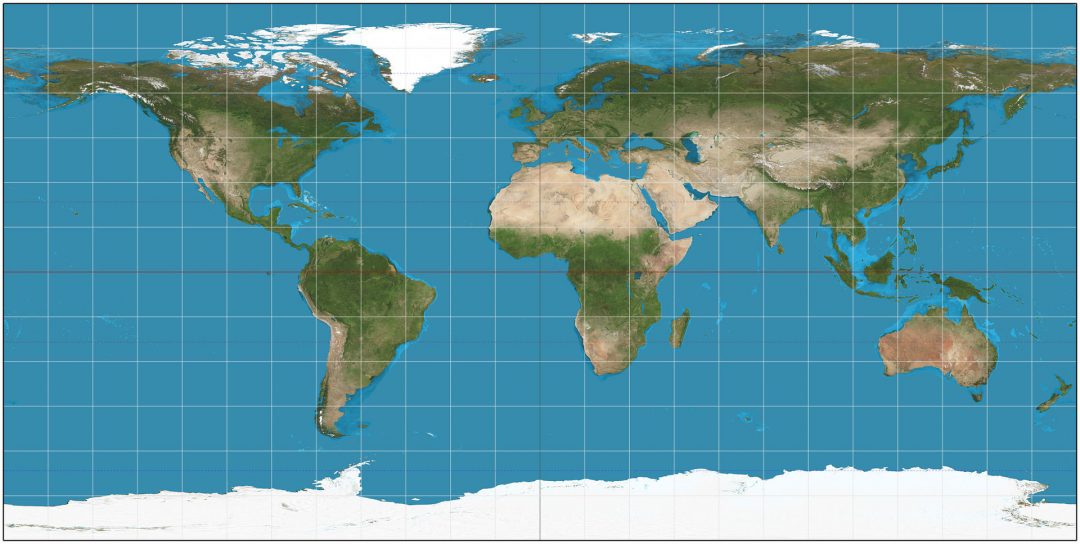 Large-Scale Map of Earth - La terre à grande échelle dans Minecraft - 1 ...