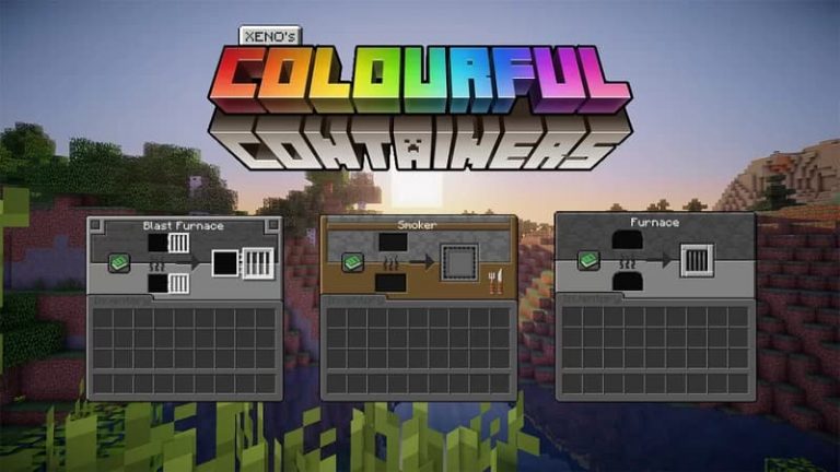 Colourful containers - Pack de Textures - 1.15 - Minecraft.fr