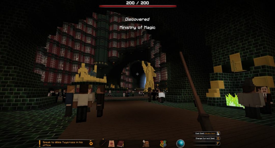 Harry Potter (Poudlard / Hogwarts) - Map Minecraft - Minecraft.fr