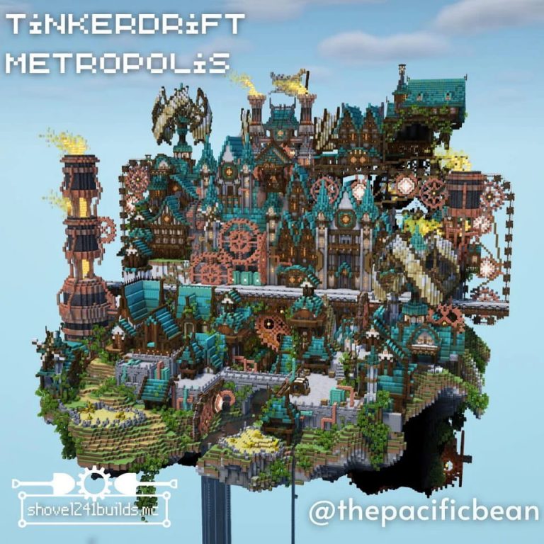 28 astuces de build / construction Steampunk dans Minecraft - Minecraft.fr