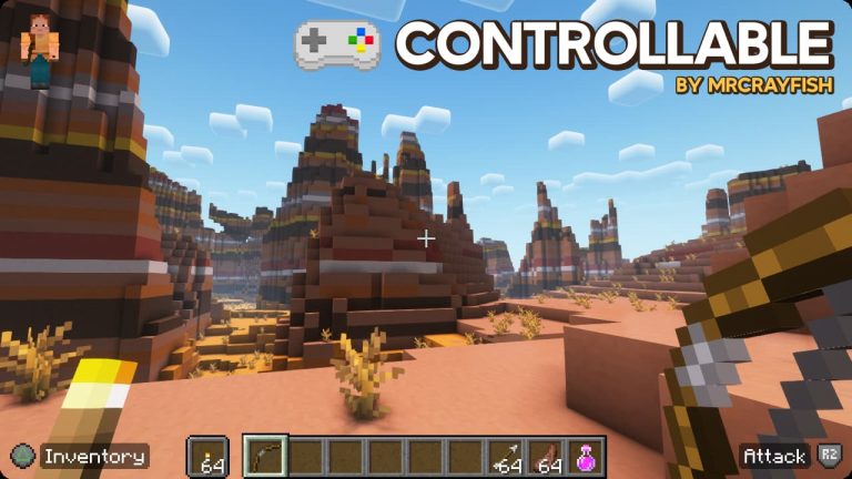 Controllable – Mod Manette Minecraft – 1.12.2 → 1.21.11 - Minecraft.fr