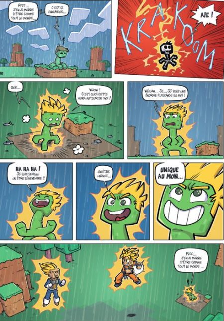 MOBS - La vie secrète des monstres Minecraft - nouvelle BD de Frigiel ...