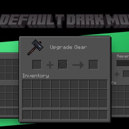 Mandala's GUI - Dark mode – Pack de Textures – 1.12 → 1.20 - Minecraft.fr