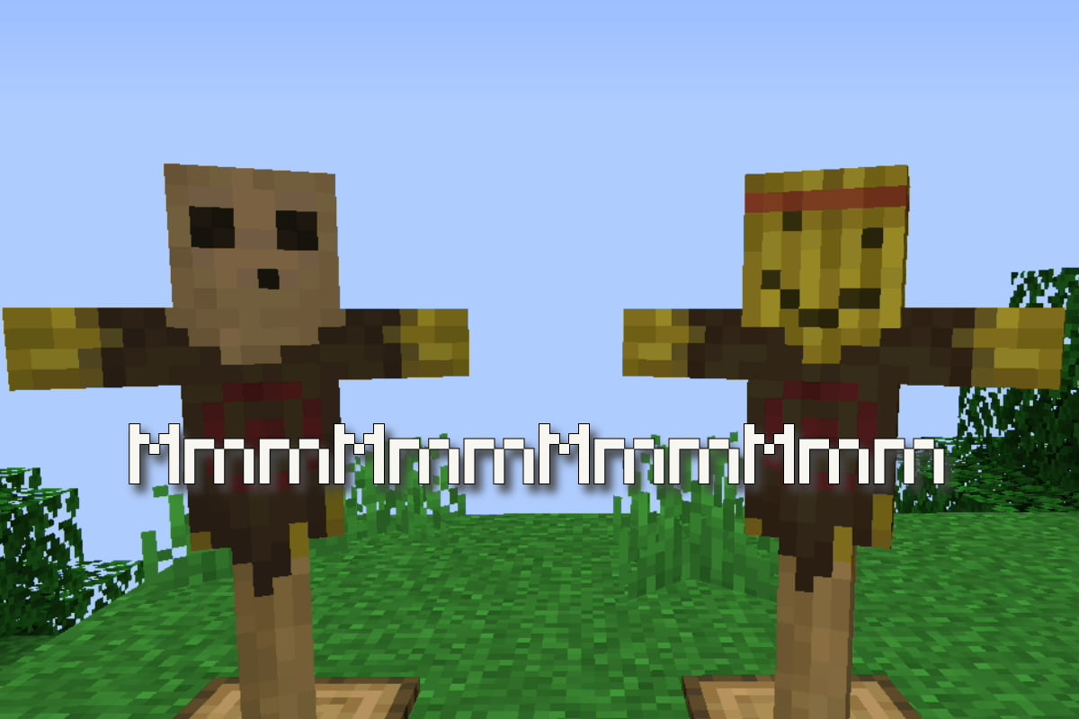 MmmMmmMmmMmm (Target Dummy) - mod Minecraft mannequin d’entraînement ...
