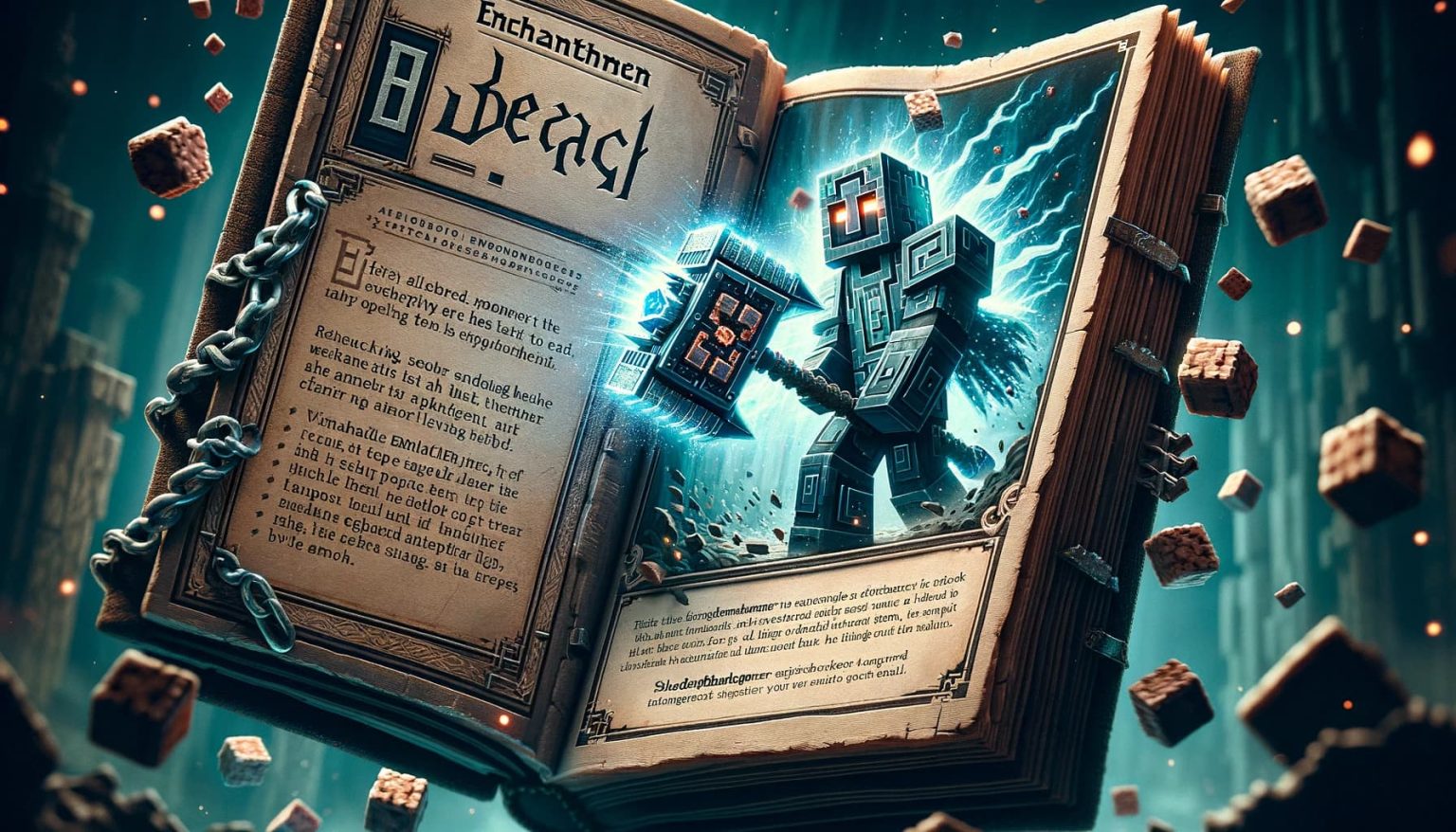 Brèche – Enchantement Masse Minecraft | Minecraft.fr