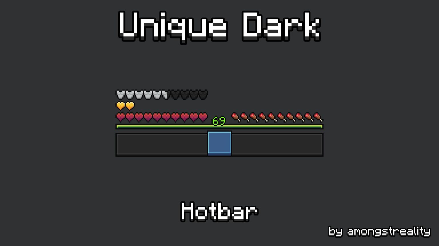 Unique Dark : Ombres et Contrastes - Pack de Texture Minecraft - 1.16.5 ...
