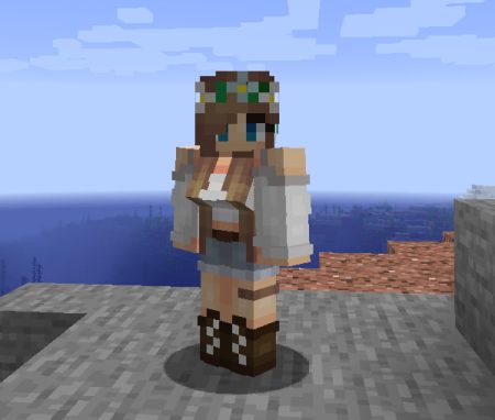 Female Gender Mod : Nouvelle Apparence avec Seins – Mod Minecraft - 1. ...
