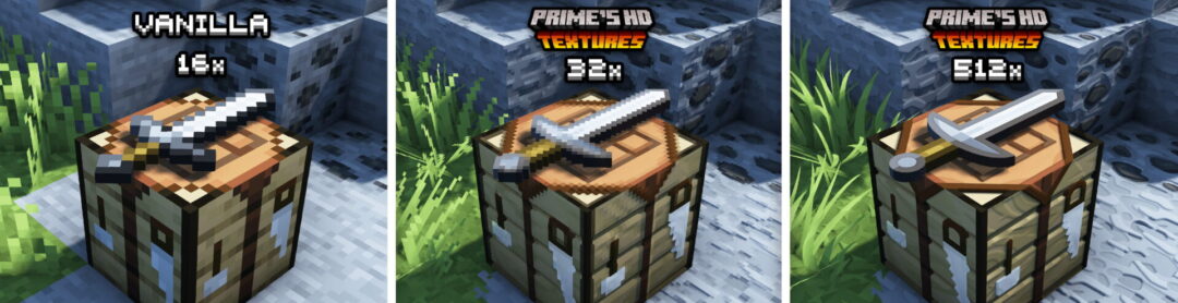 Prime’s HD Textures : Faites Briller Vos Blocs – Pack de Texture ...