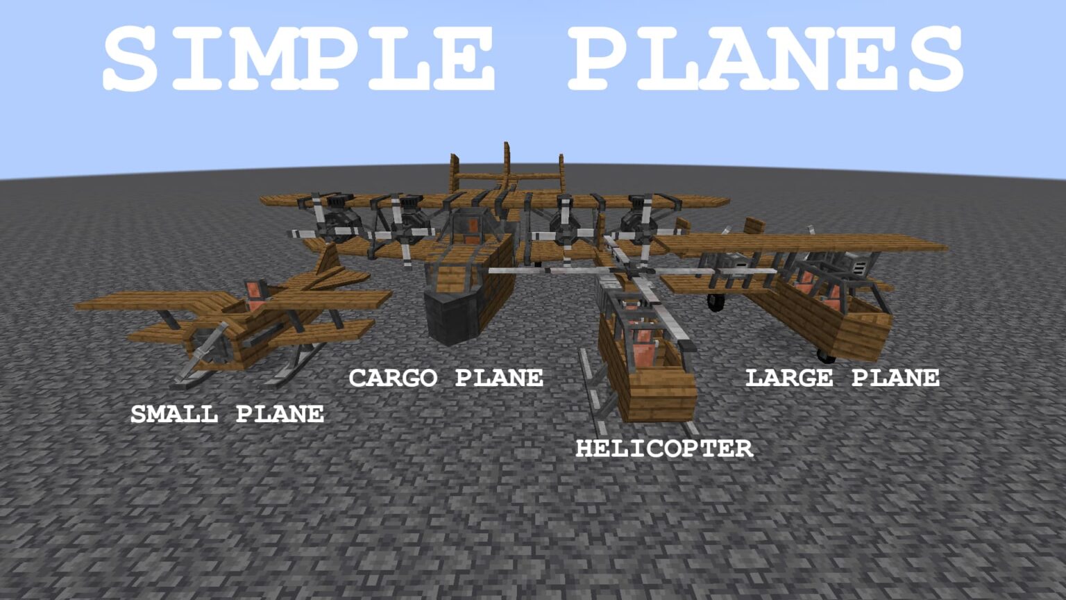 Simple Planes : Créez et Pilotez vos Avions – Mod Minecraft - 1.12 → 1. ...