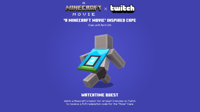 Mojang propose deux nouvelles capes gratuites inspirées du Film ...