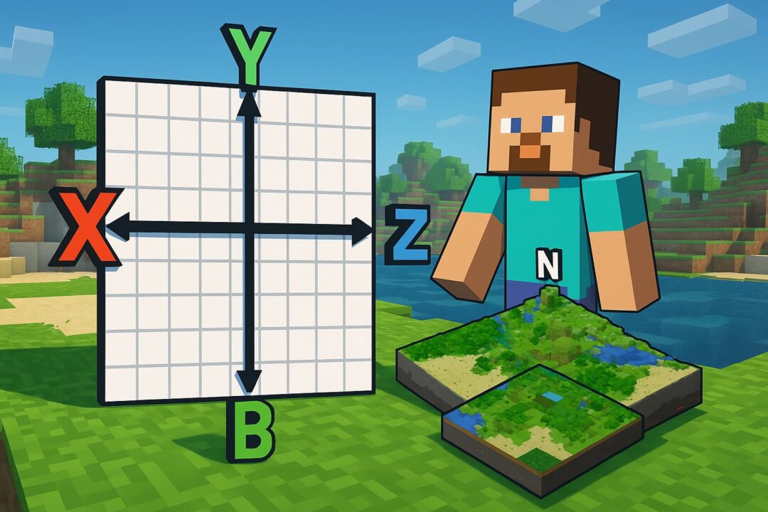 Comprendre le système de coordonnées dans Minecraft : guide complet ...
