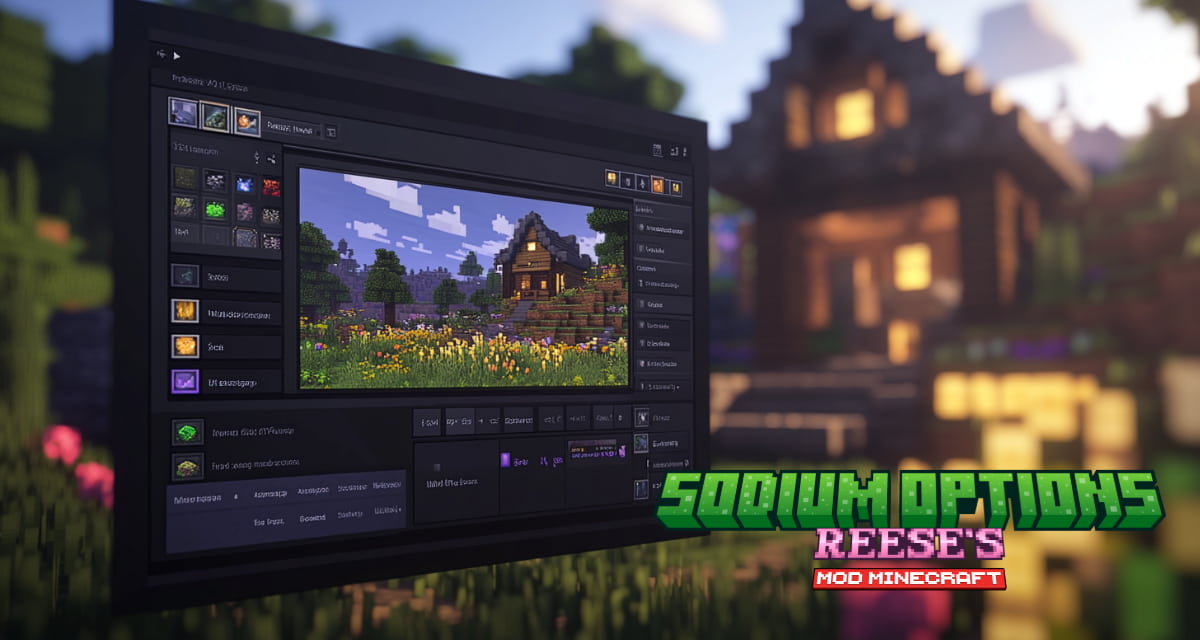 Reese’s Sodium Options : Interface Optimisée pour Sodium – Mod Minecraft - 1.16 → 1.21 ...