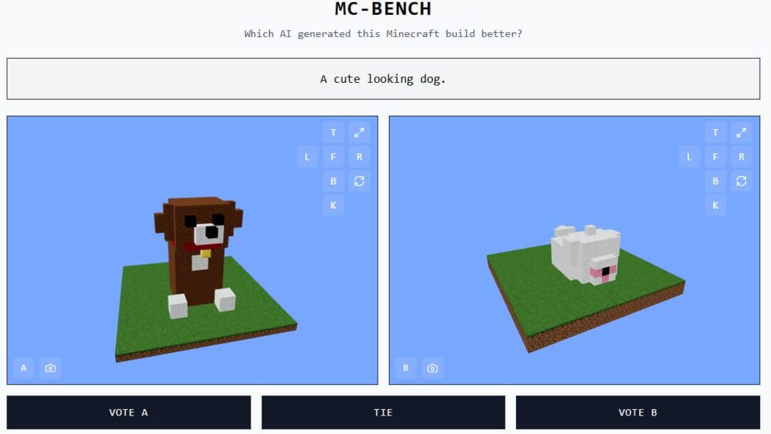 MC-Bench : l’étonnant benchmark qui juge les IA dans Minecraft - Minecraft.fr