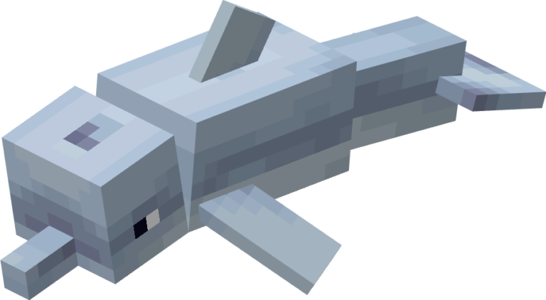 Dauphin Minecraft - Comment les trouver et les nourrir ? | Minecraft.fr