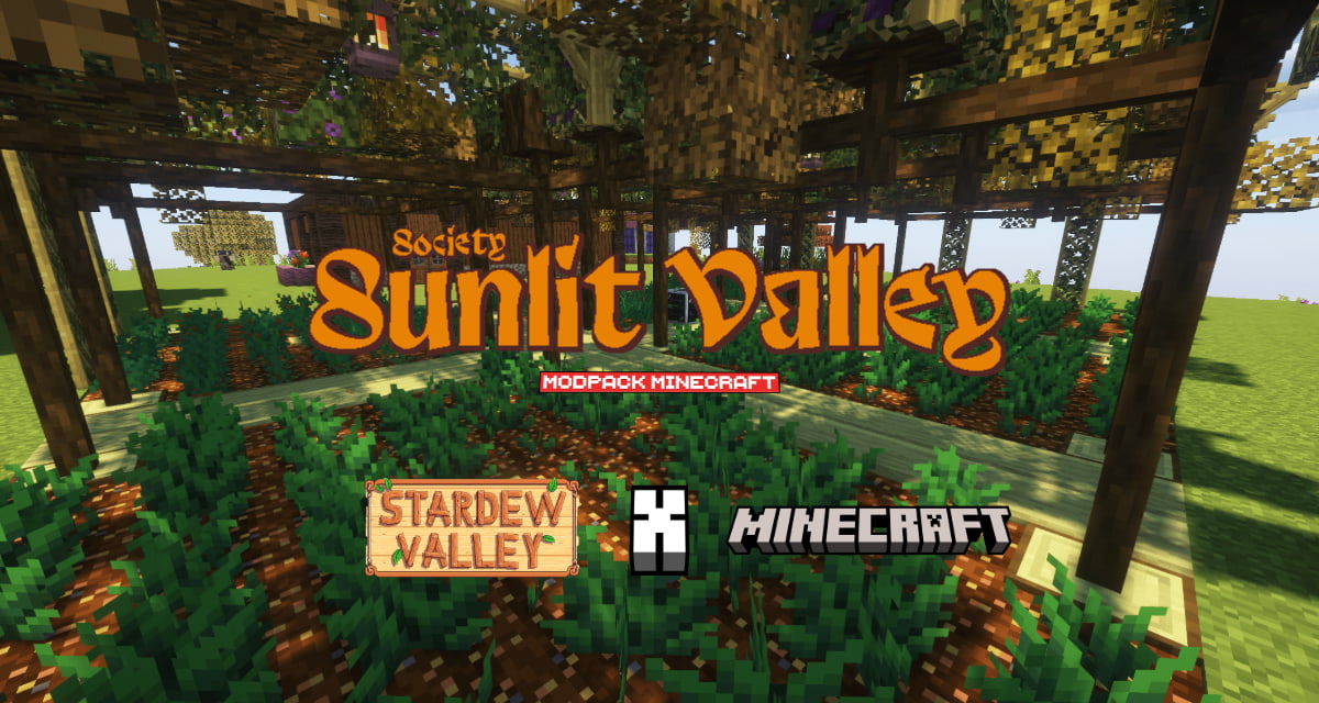 Society: Sunlit Valley, un modpack Minecraft agricole inspiré de ...