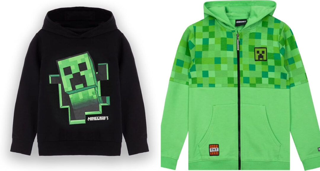 Pull et Sweat Minecraft : vêtements Creeper et tenues gaming | Minecraft.fr