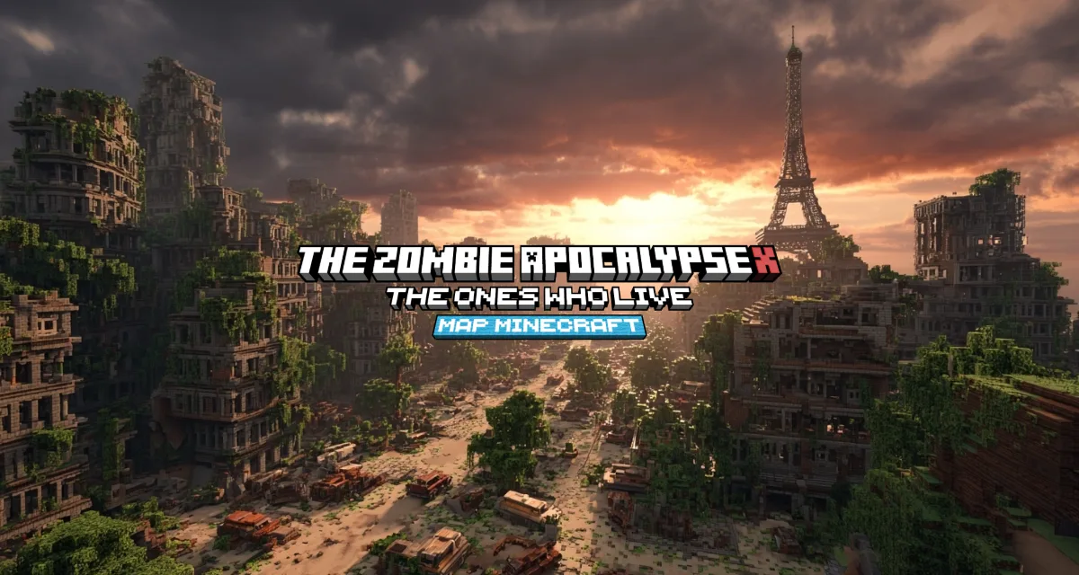The Zombie Apocalypse X: The Ones Who Live : une carte géante inspirée ...