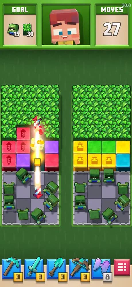 Minecraft Blast arrive sur mobile, Mojang et King préparent un nouveau ...