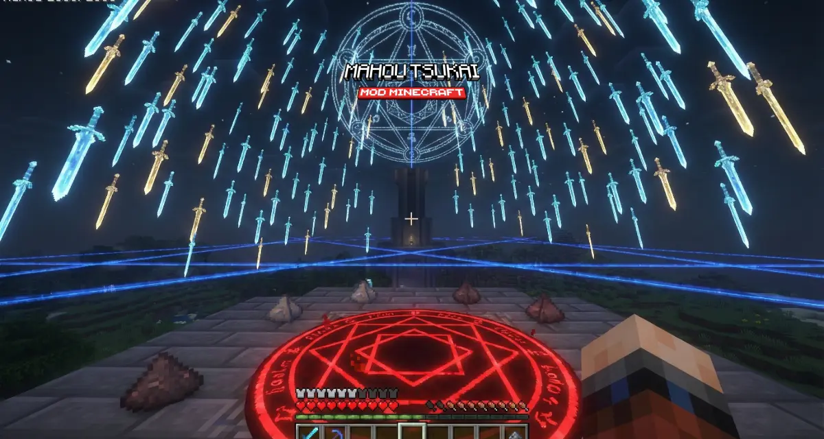 Le mod Mahou Tsukai introduit un système de magie dans Minecraft fondé ...